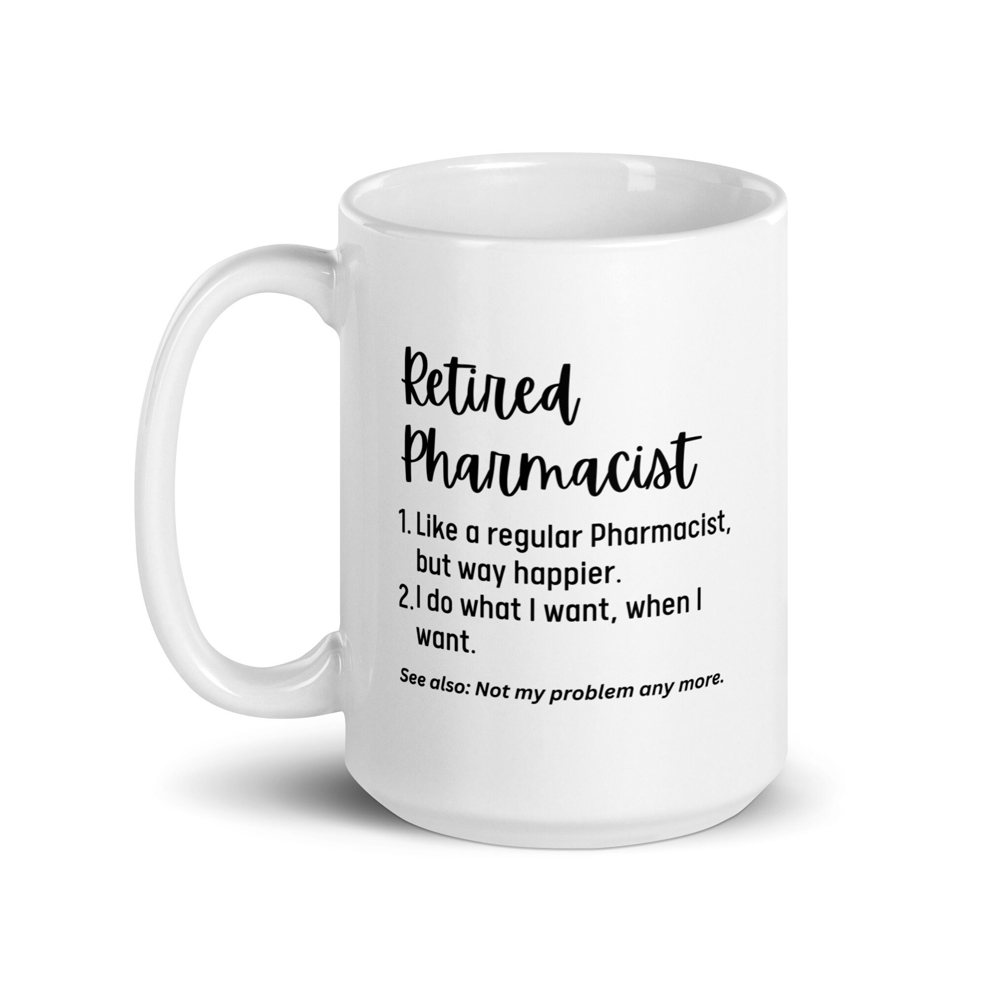 Personalized Retirement Gift for Pharmacist, Custom Name Retired ...
