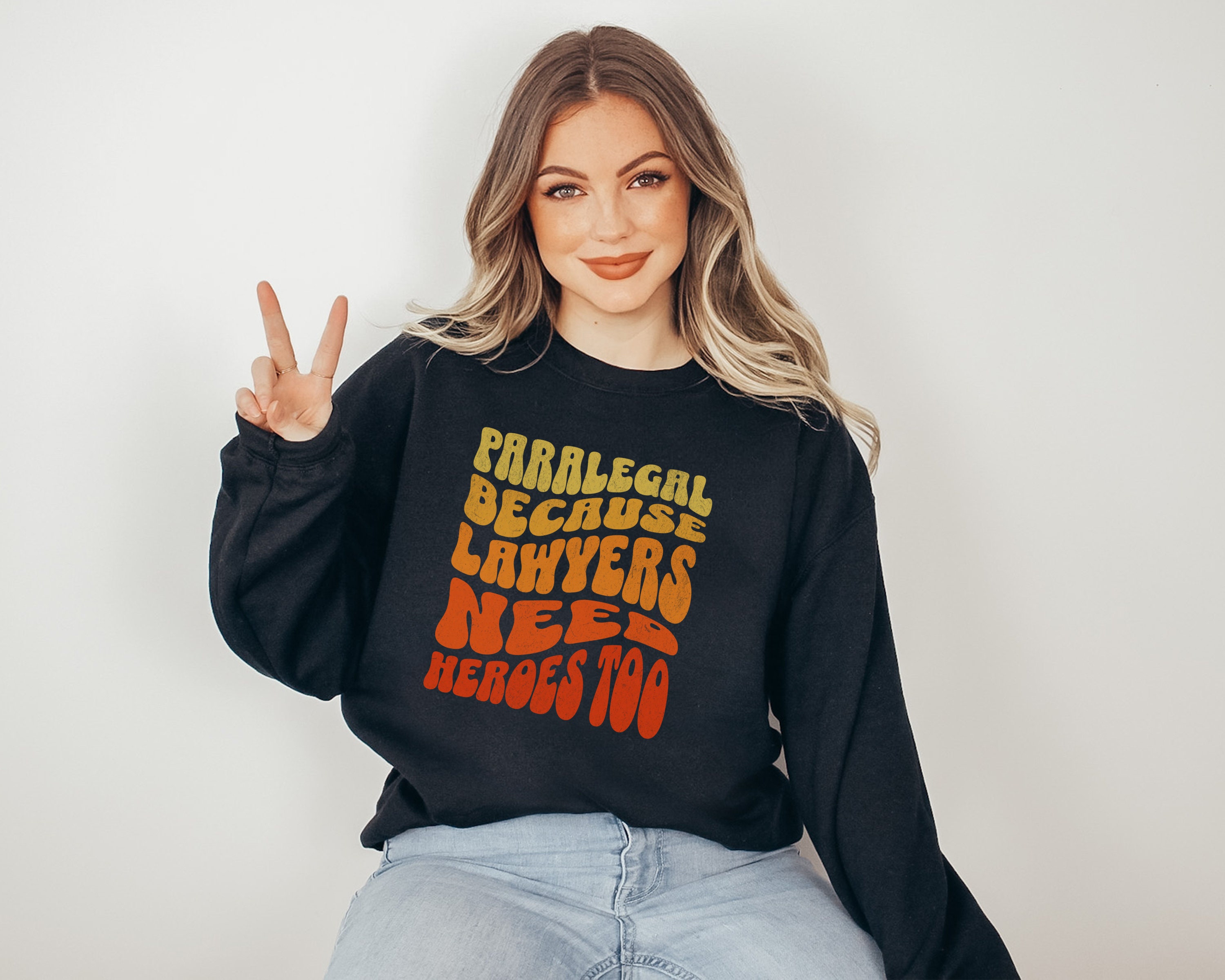 Paralegal Sweatshirt Gift for Legal Assistant Paralegal Autumn Sweater ...