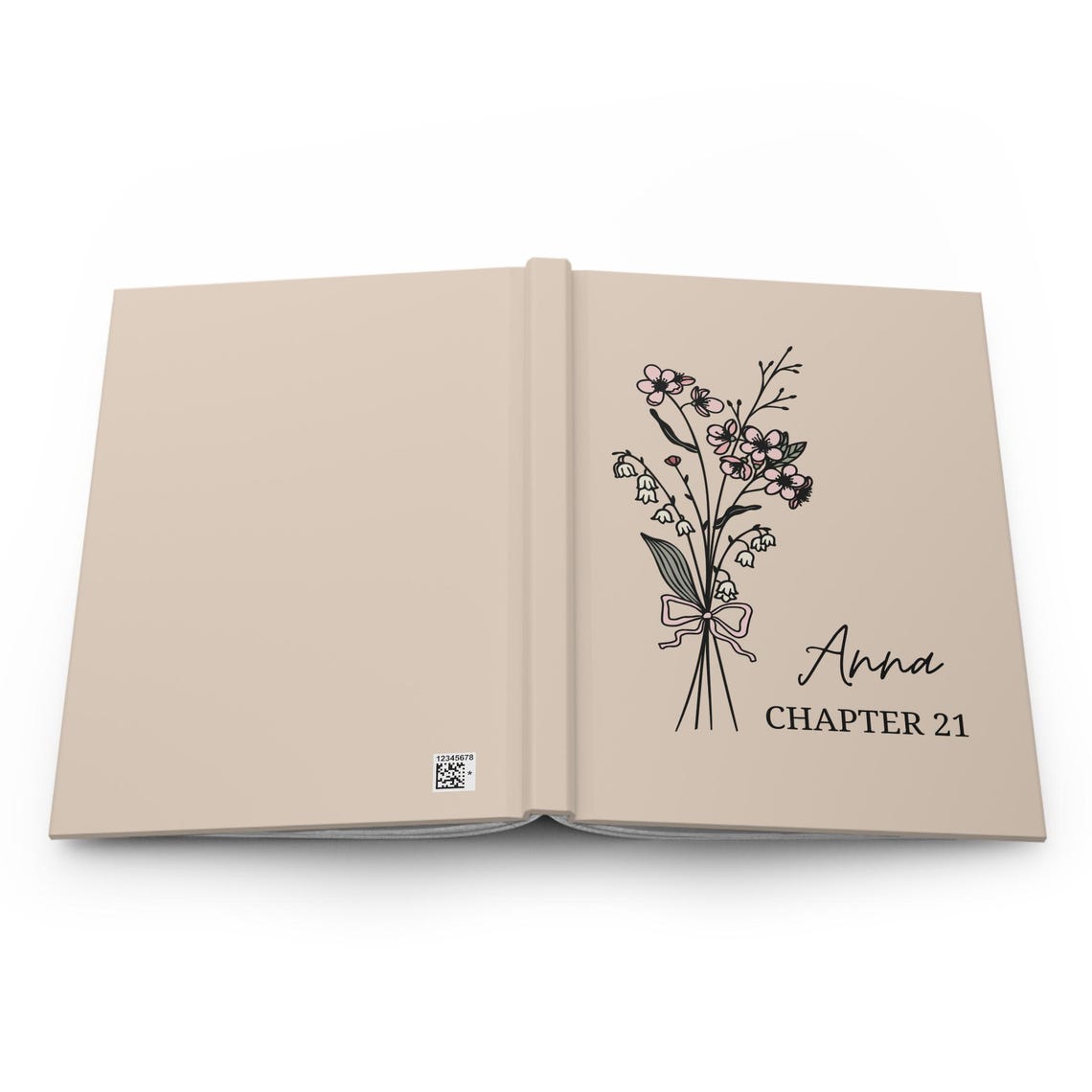 Personalized 21st Birthday Gift, 21 Birthday Journal, Custom Coquette ...
