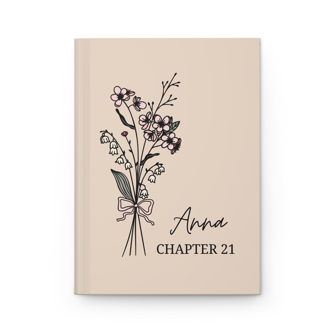 Personalized 21st Birthday Gift, 21 Birthday Journal, Custom Coquette ...