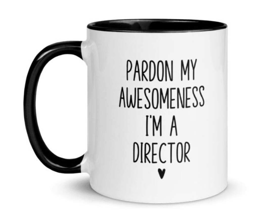 Personalized Director Mug, Appreciation Gift for Director, New Job Gift ...