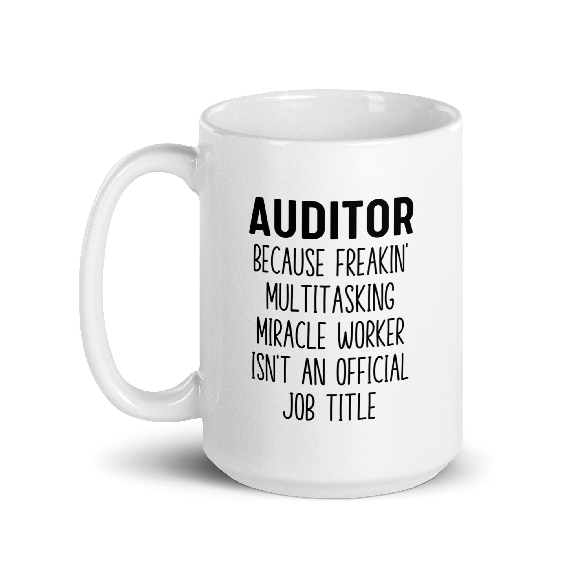 Personalized Auditor Mug, Appreciation Gift for Auditor, New Job Gift ...