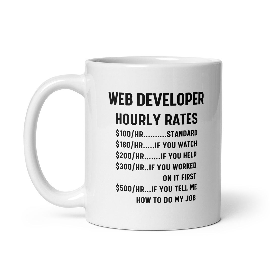 Web Developer Gift, Personalized Web Designer Mug, Appreciation Gift ...