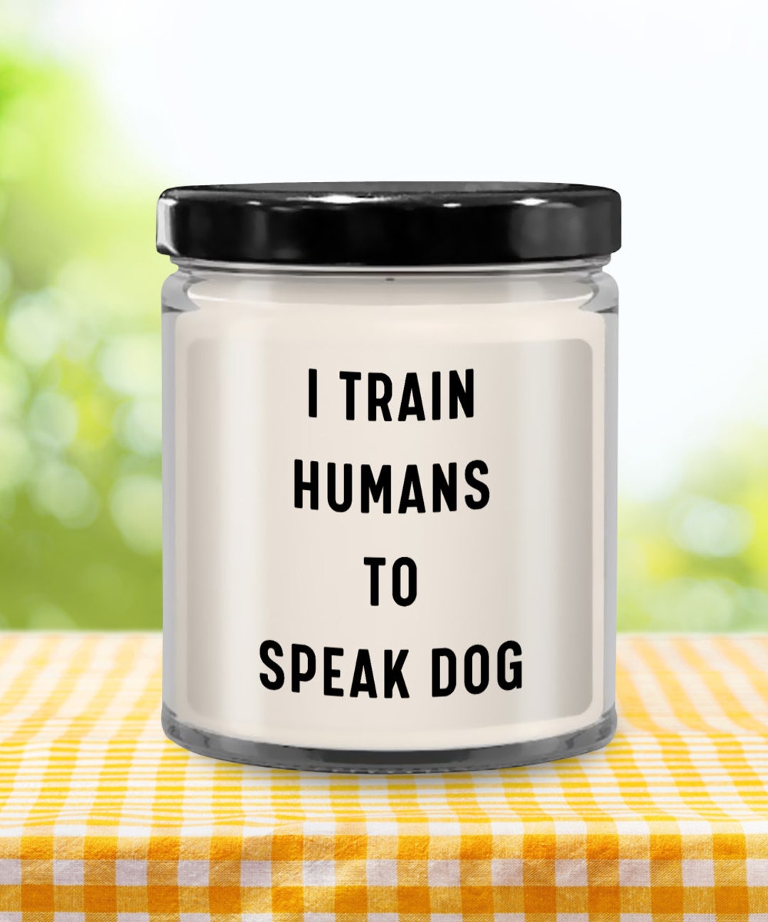 Dog Trainer Candle, Gift for New Pet Trainer, Graduation Gift for Dog ...