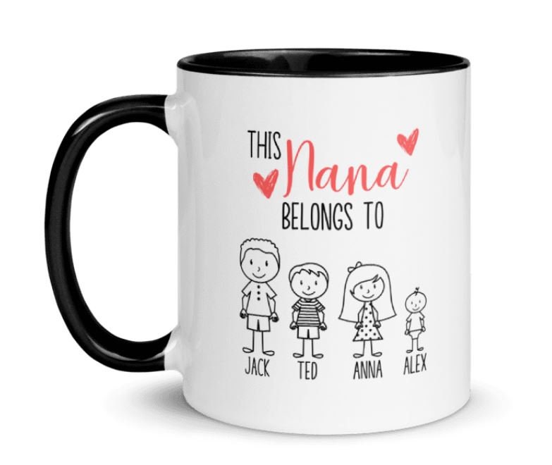 Personalized Nana Mug Nana T This Nana Belongs To Customizable
