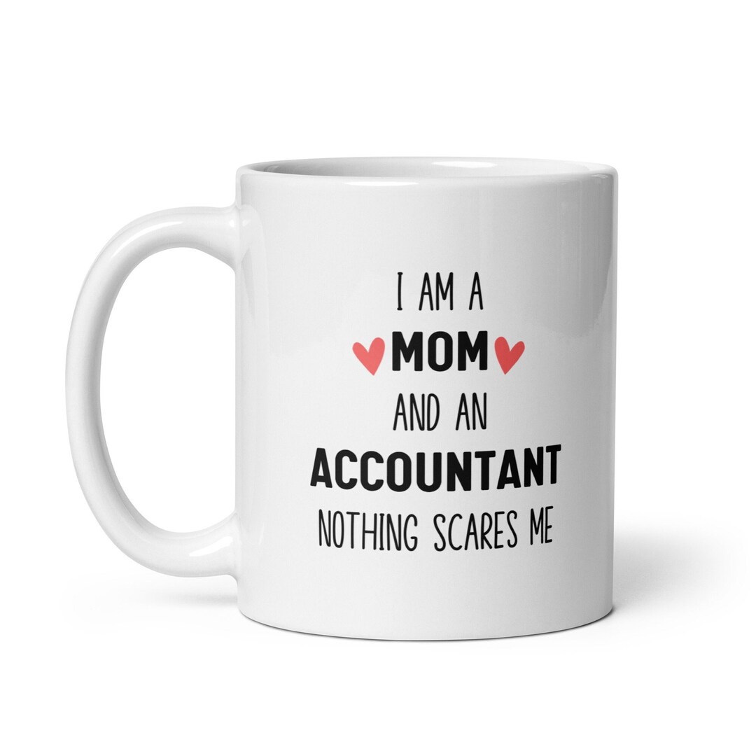 Personalized Accountant Mom Mug Custom Name Cup for Accounting Mother ...