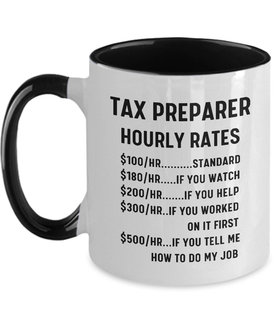 Tax Preparer Mug, Funny Tax Preparer Gift, Tax Season Gift for ...