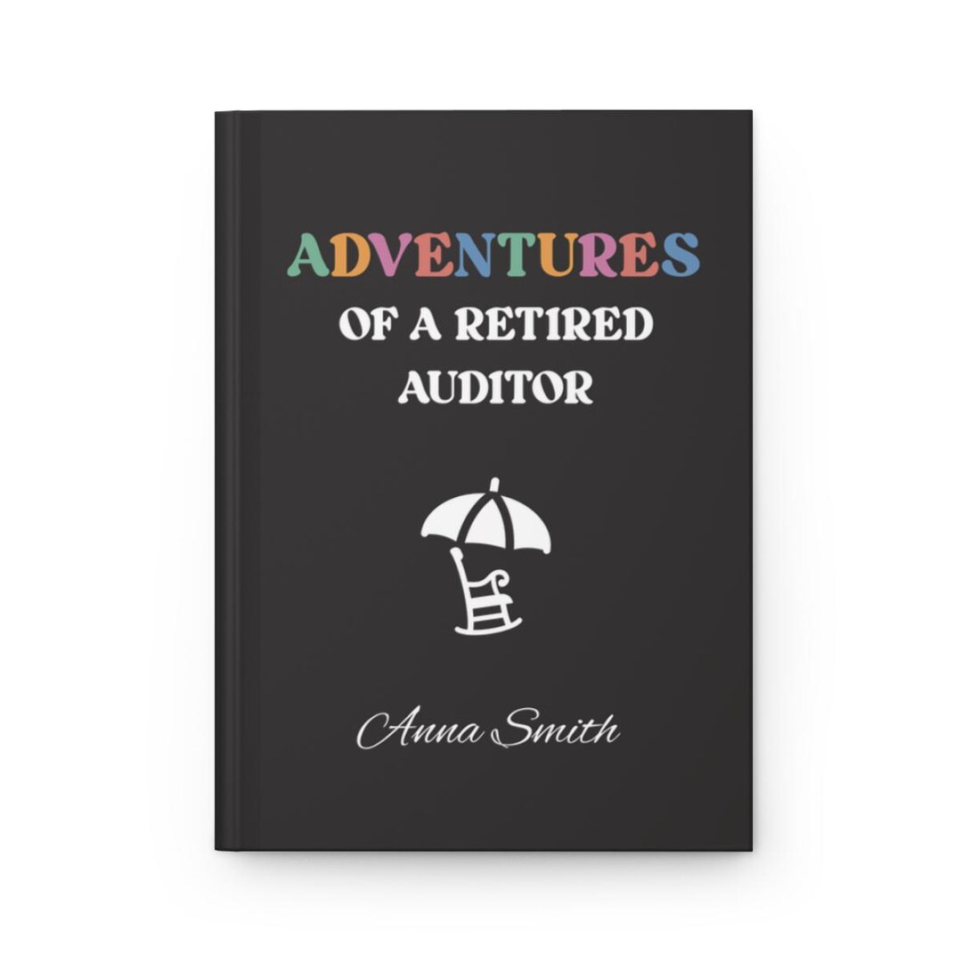 Personalized Retired Auditor Gift, Hardcover Journal for Retiree ...