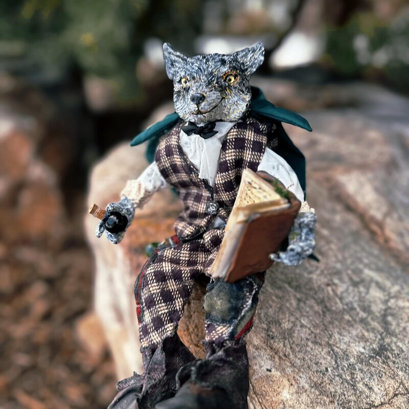 Wolf Artdoll - Etsy