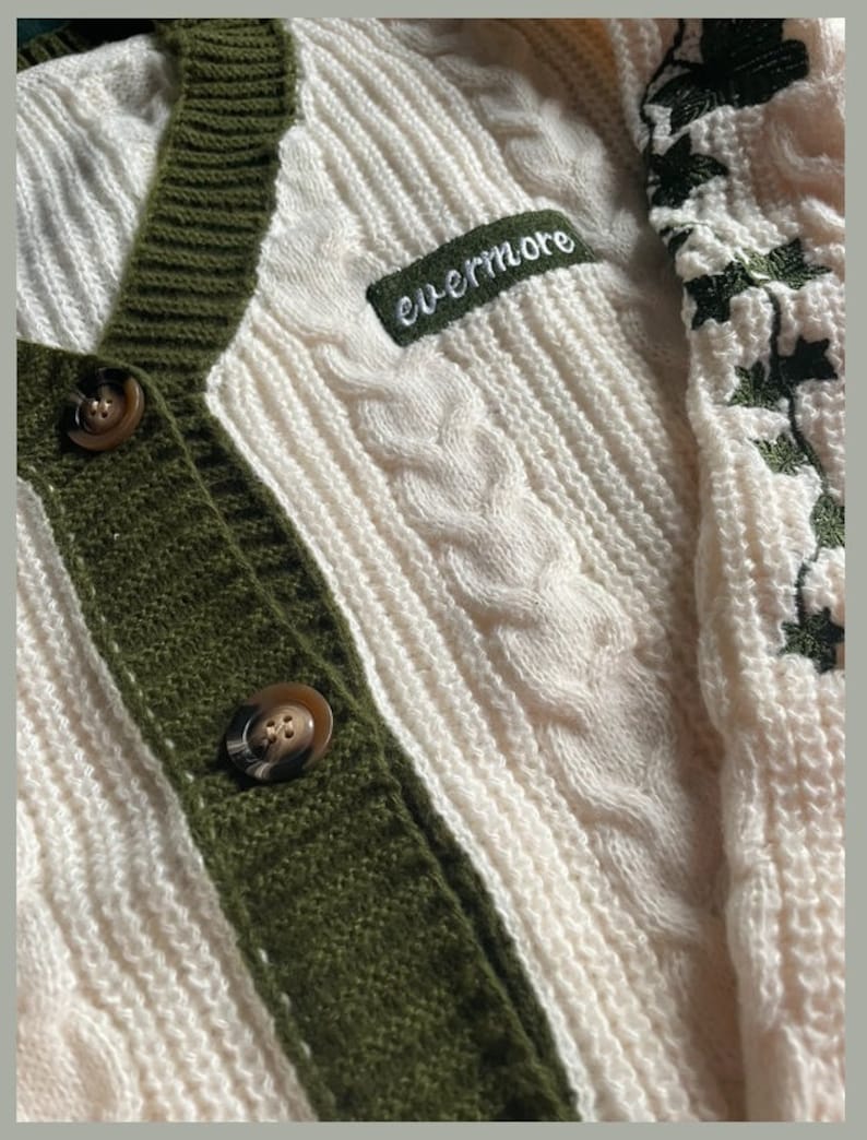 Ivy Evermore Fan Pack With Cardigan & Polaroids Evermore Era Taylor ...