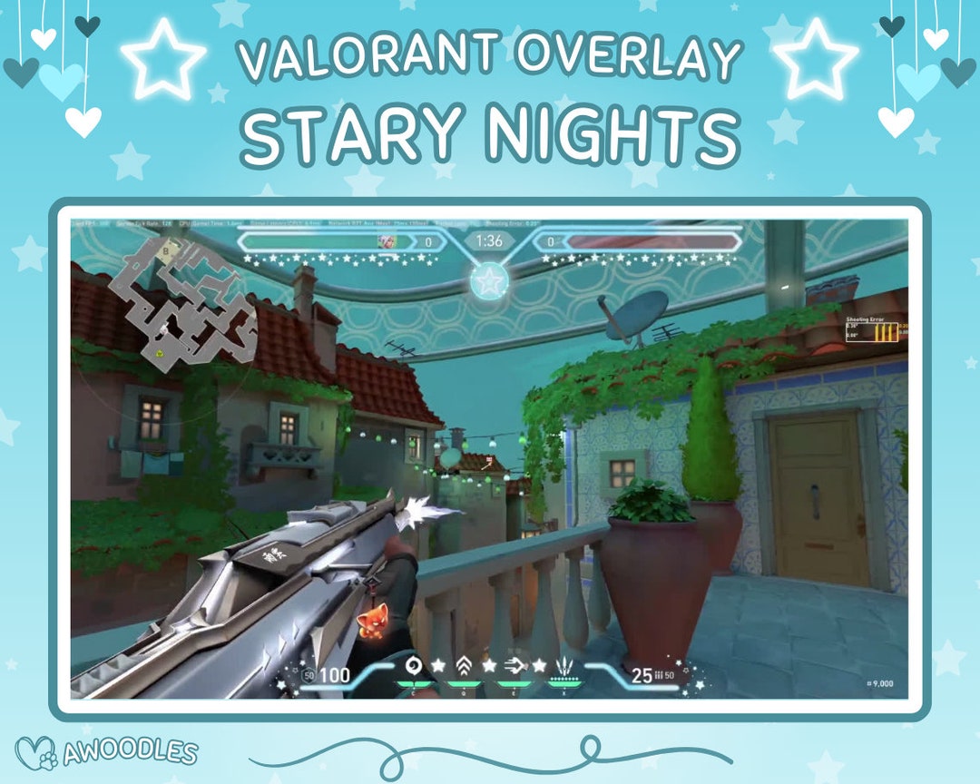 Stary Nights Blue [valorant Overlay] - Etsy