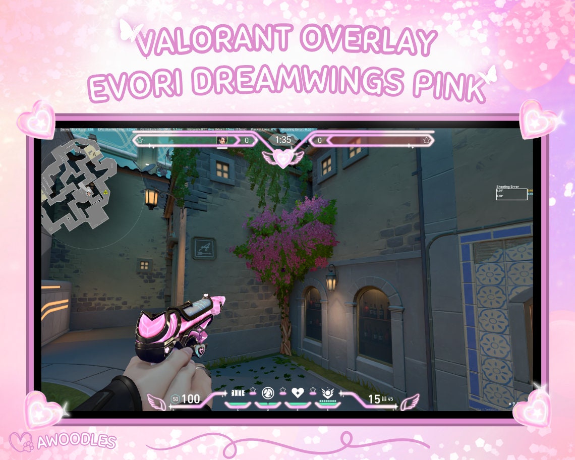 Evori Dreamwings Pink [valorant Overlay] - Etsy