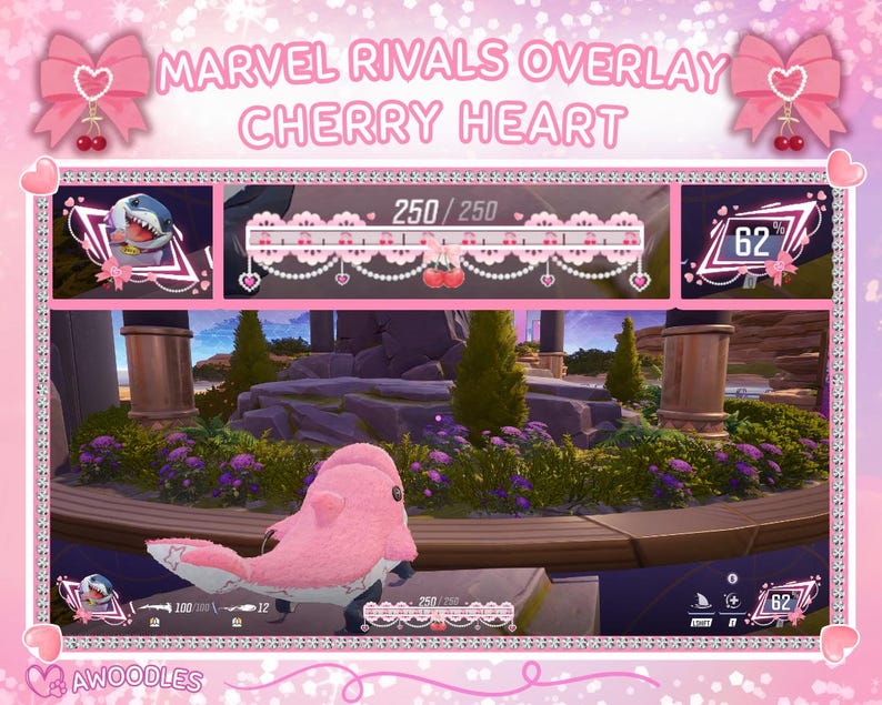 Cherry Heart [marvel Rivals Overlay] - Etsy