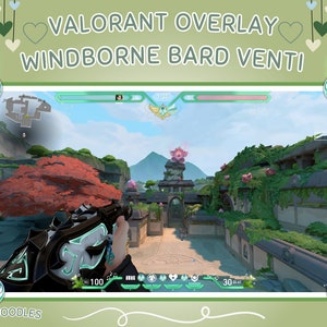 Windborne Barb Venti [valorant Overlay] Genshin Inspired - Etsy