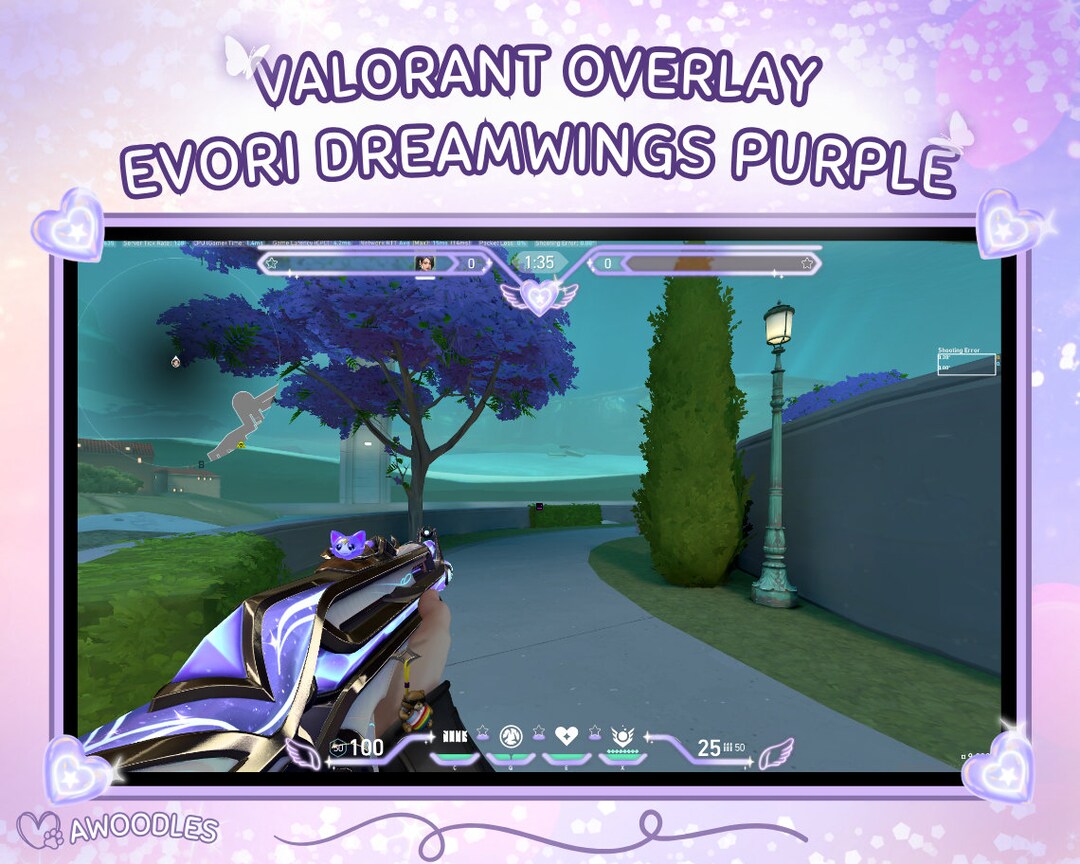 Evori Dreamwings Purple [valorant Overlay] - Etsy UK