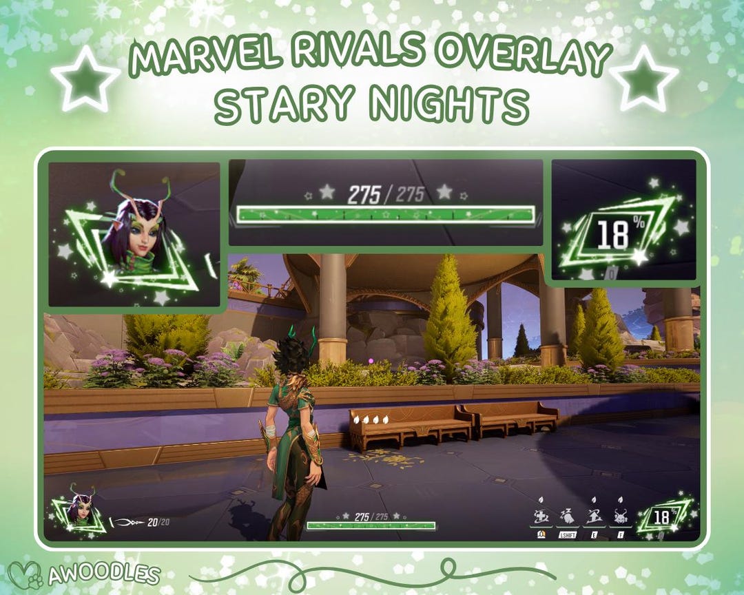 Stary Nights Green [marvel Rivals Overlay] - Etsy