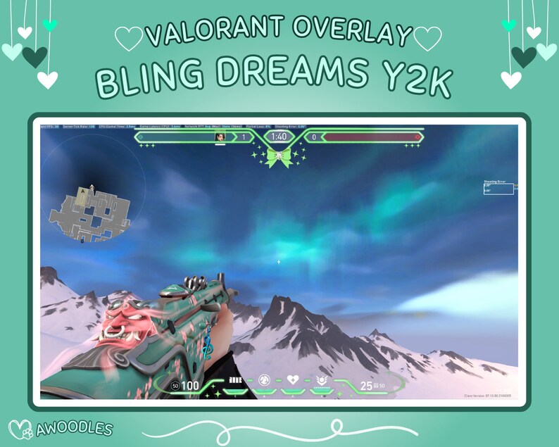 Bling Dreams Y2k Pack [valorant Overlay] - Etsy