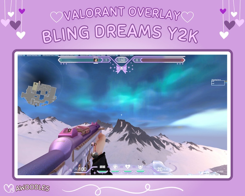 Bling Dreams Y2k Pack [valorant Overlay] - Etsy