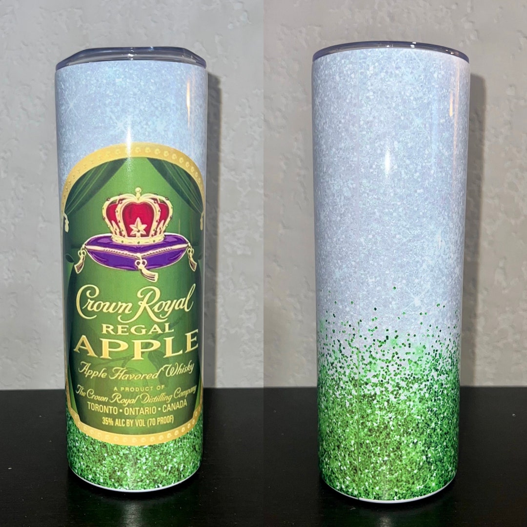 Crown Royal Green Apple Liquor Lover Inspired 20 Oz. Stainless - Etsy