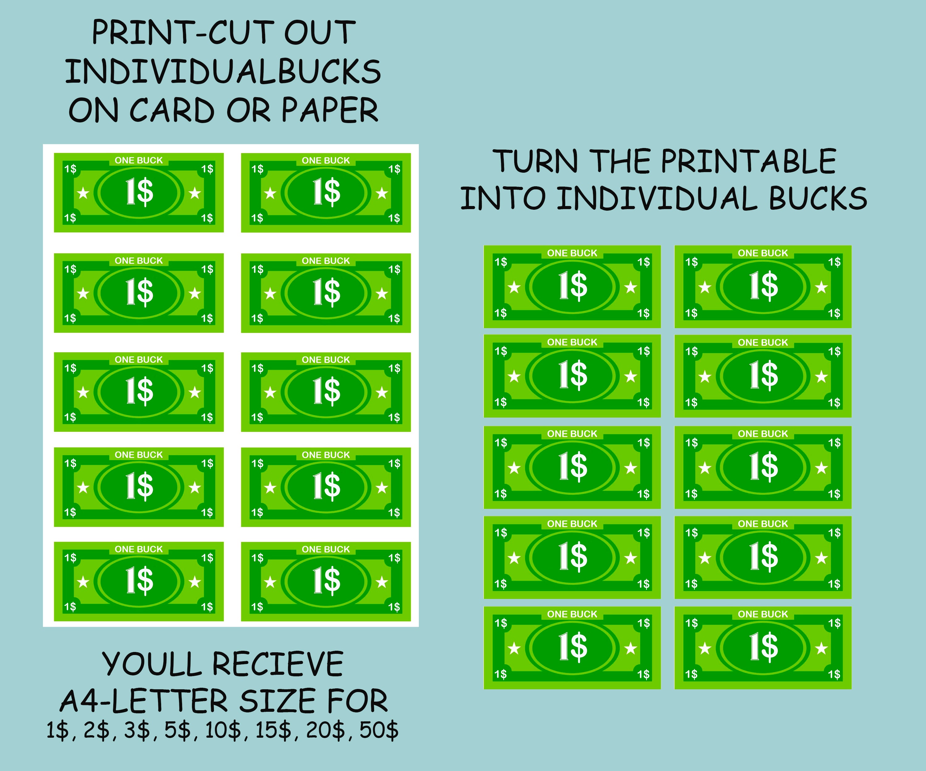 Editable Kids Reward Bucks Printable Mom Bucks PDF Reward - Etsy Canada