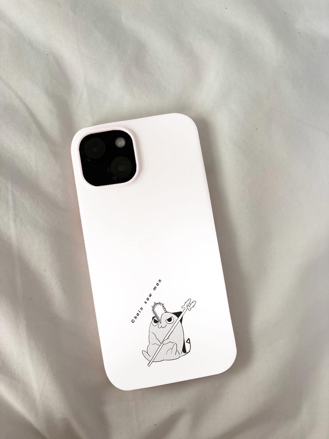 Pochita Chainsaw Man Phone Case: Anime Tough Phone Cover - Etsy