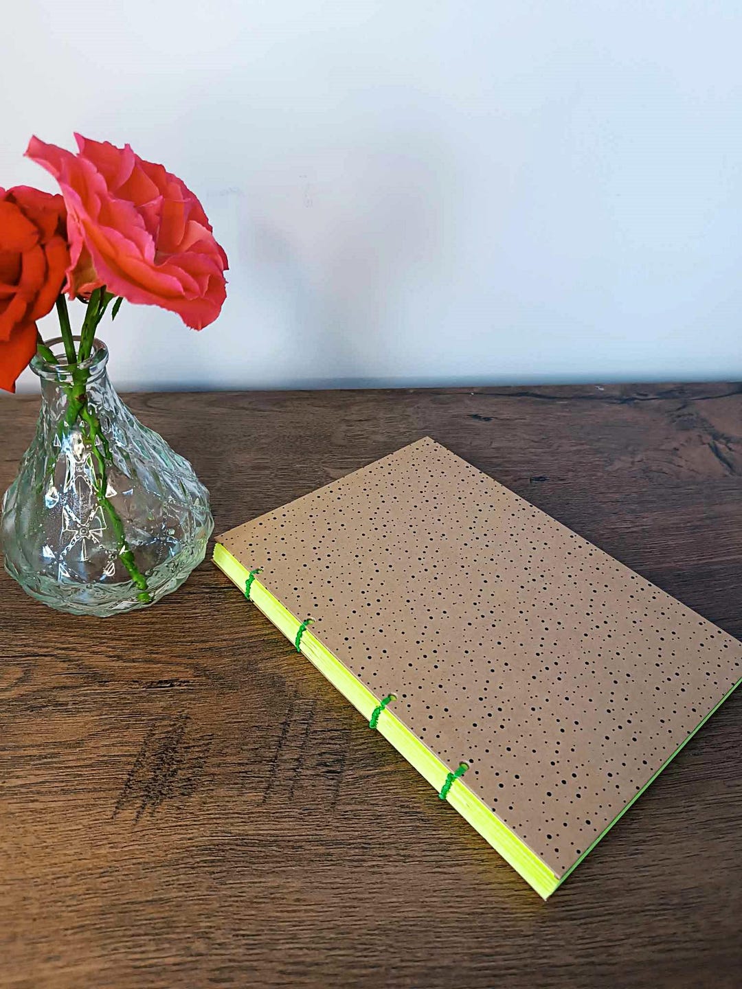 Handmade Writing Journal – 80 Pages; Notes, Art & Ideas | Diary ...