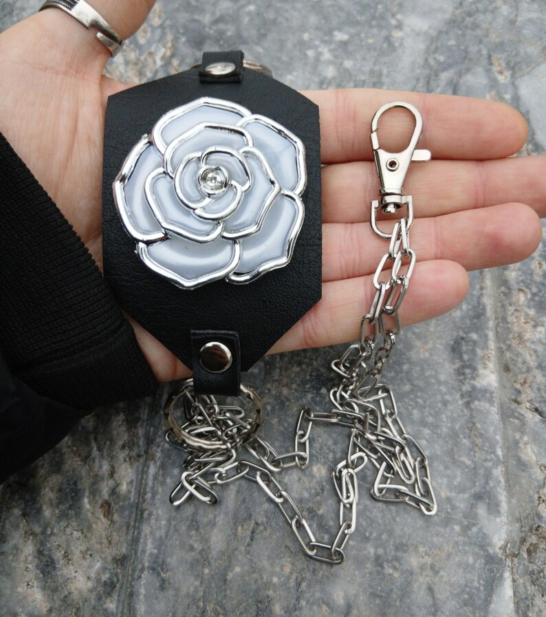 Metal Punk Rock Layered Chain Keychains for Men Women Waist Key Chain ...