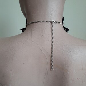 Handmade Leather Choker High Quality Leather With Rhinestone Chokers ...