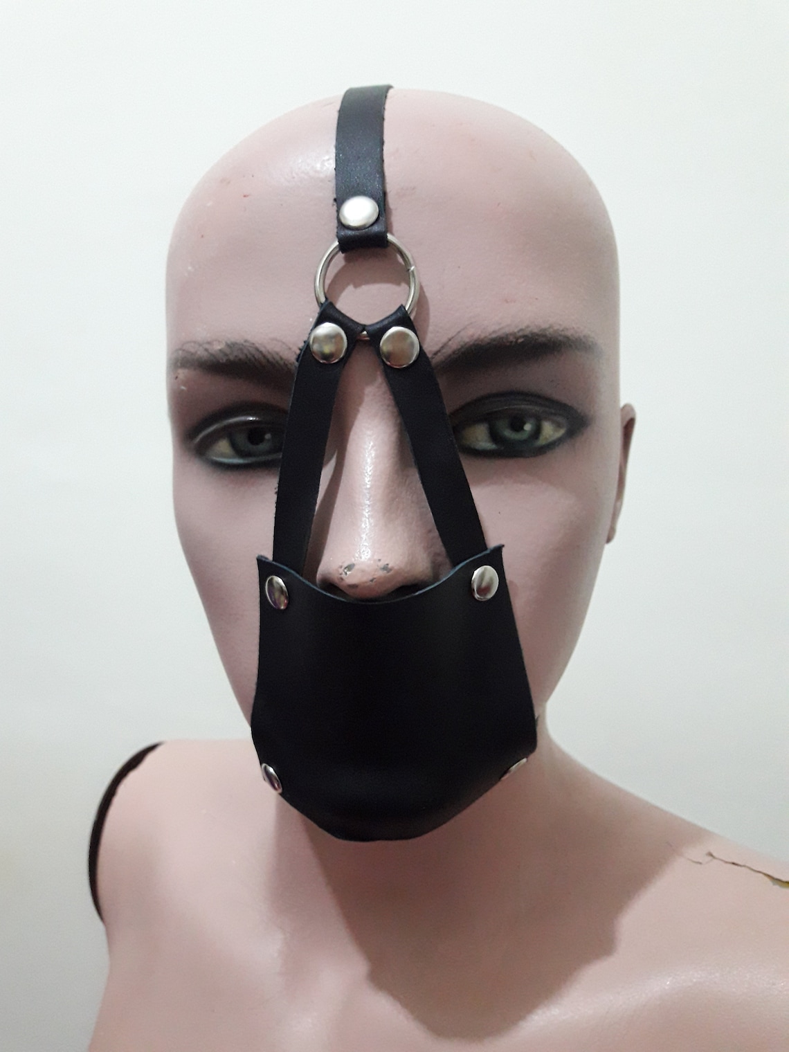 Sex Mask, Submissive Mask, BDSM Face Mask, Sex Play Mask, Black Sex Mask, Bondage Mask, Fetish ...