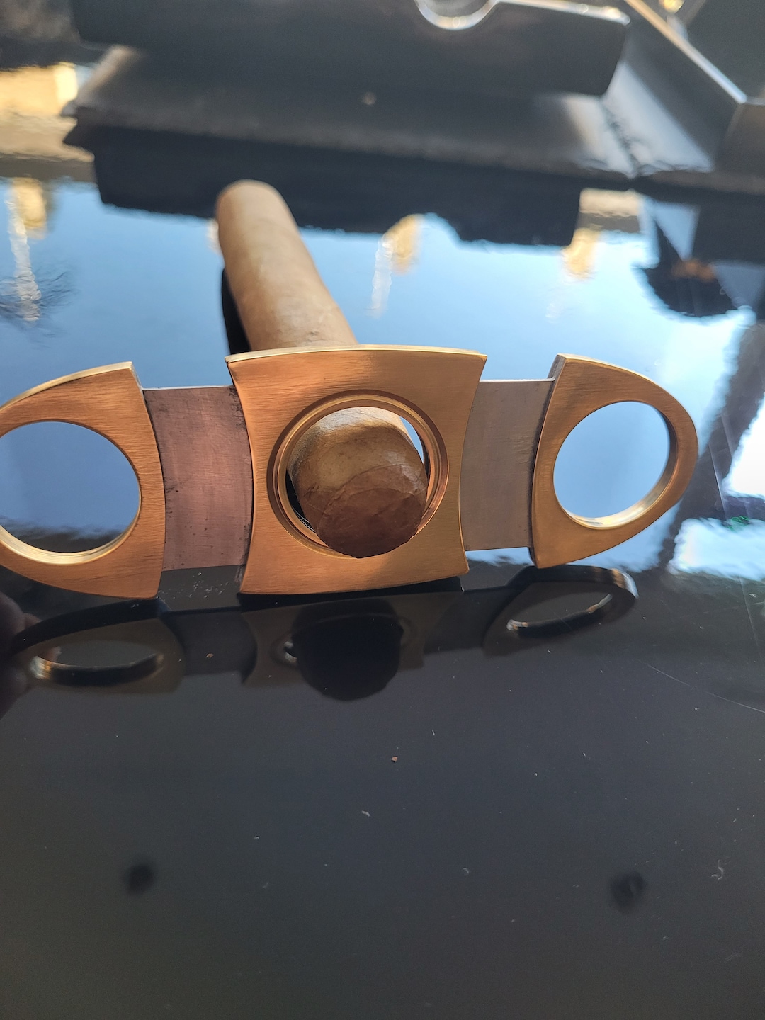 24K Gold Cigar Cutter - Etsy