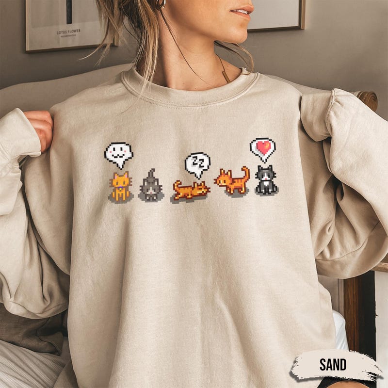 Pixel Art Sticker Girl - Etsy