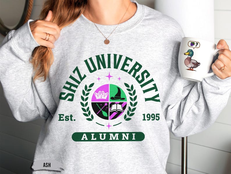 Shiz University Sweatshirt, Wicked Shirt, Wicked Inspired College ...