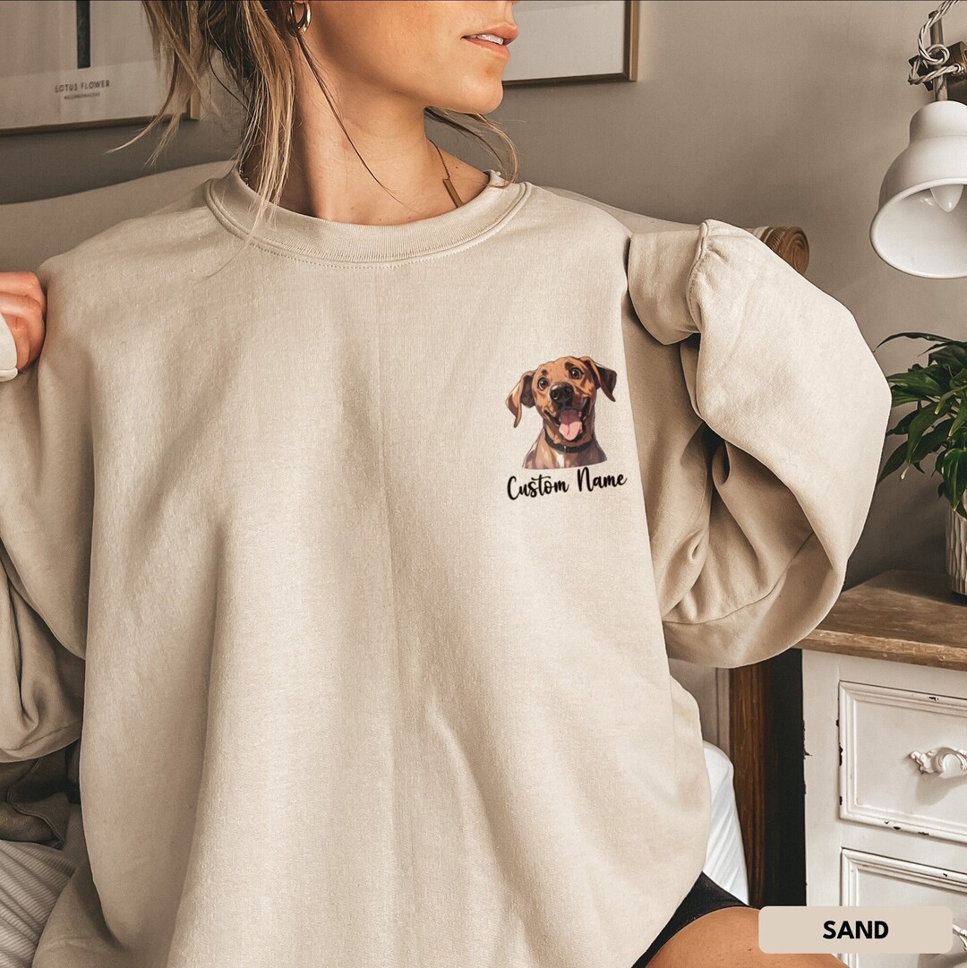 Rhodesian Ridgeback Custom Sweatshirt Dog Mom Personalized Gift for Dog ...