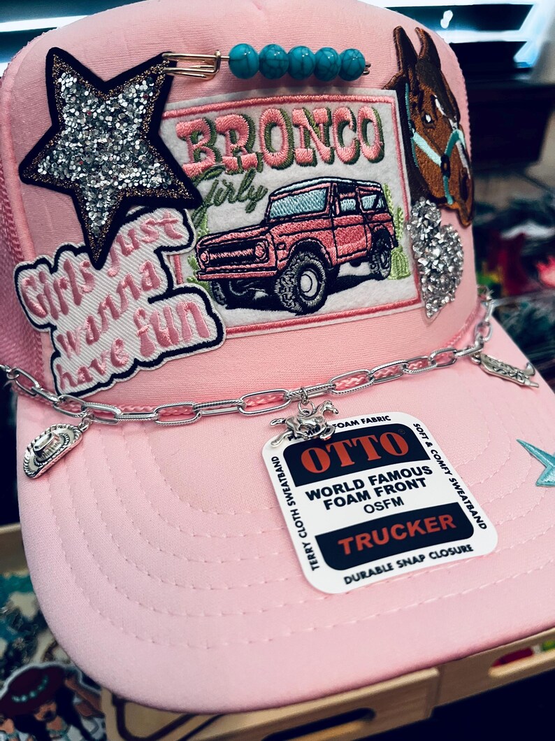 Bronco Trucker Hat - Etsy