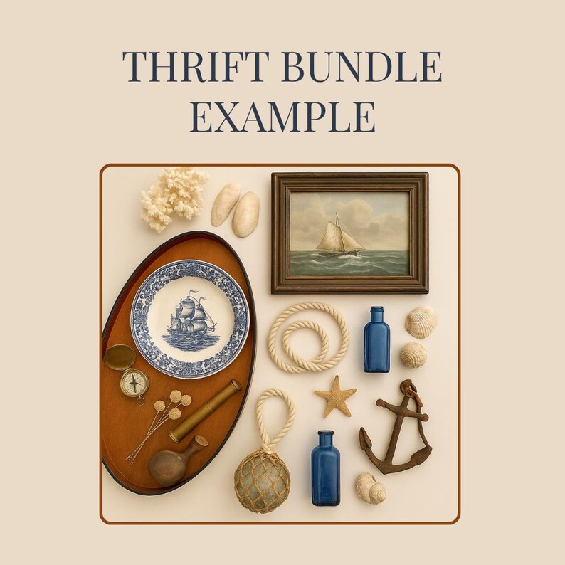 Custom Thrifted Home Decor Box | Curated Vintage & Secondhand Treasures ...