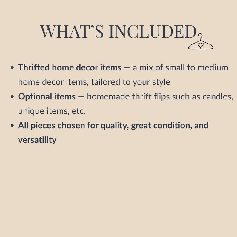 Custom Thrifted Home Decor Box | Curated Vintage & Secondhand Treasures ...