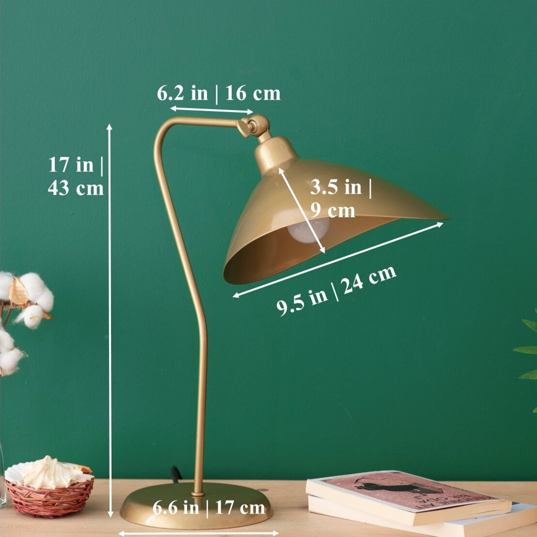 Adjustable Table Lamp , Vintage Task Desk Lamp , Modern Table Lamp ...