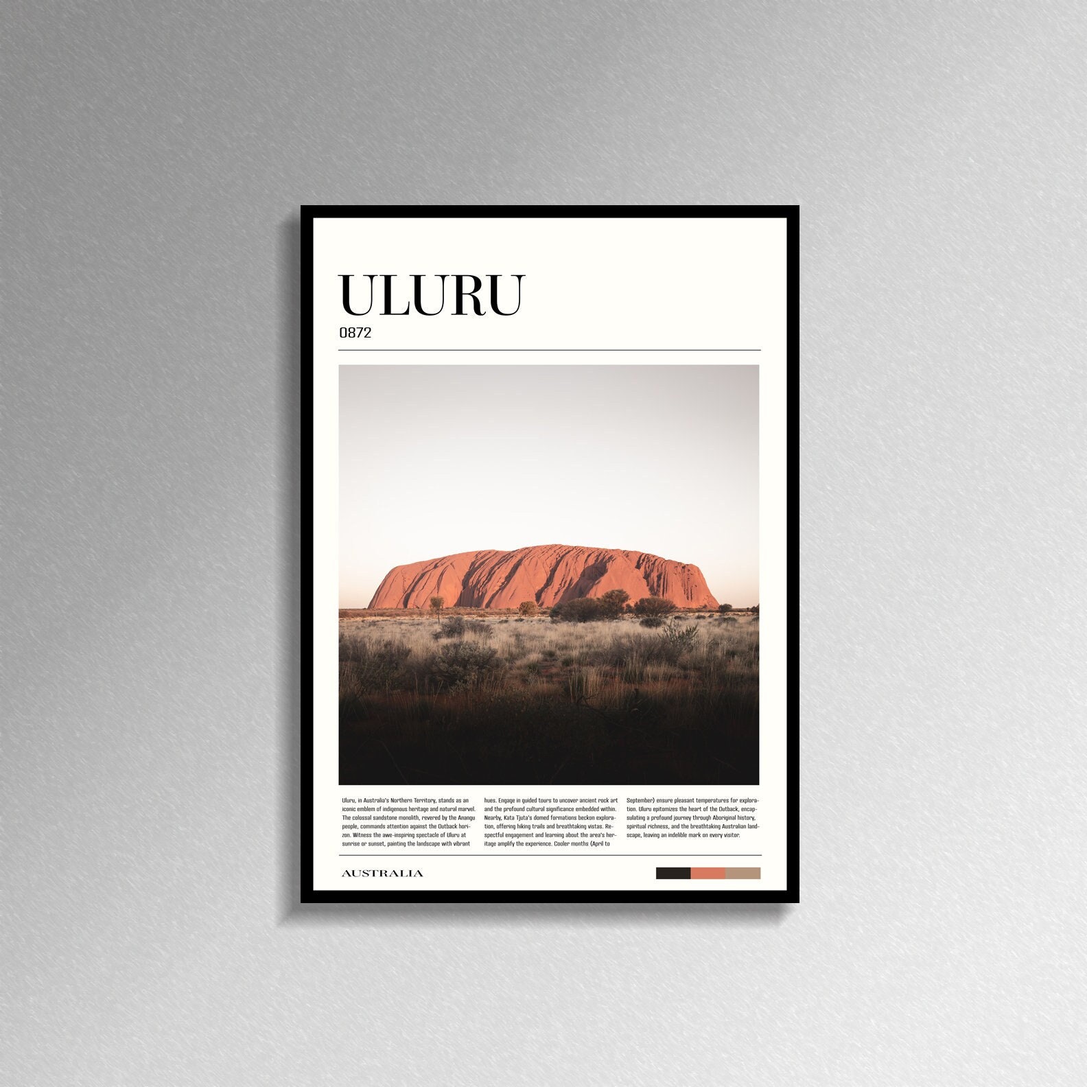 Digital Download of Uluru, Ayers Rock, Western Australia, Australia ...