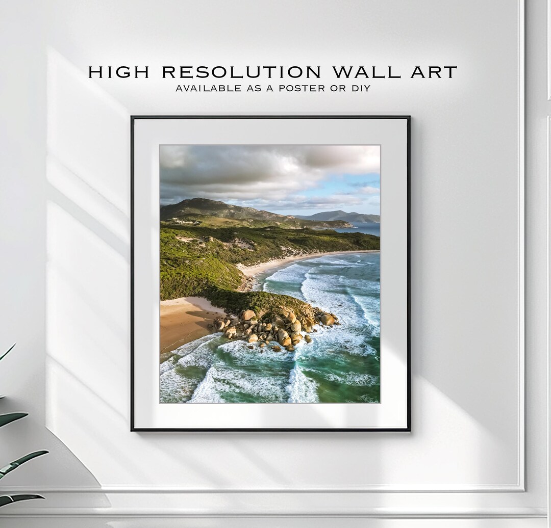 Digital Download Poster of the Whiskey Bay Wilsons Promontory, Victoria ...