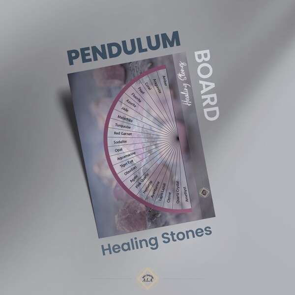 Pendulum Dowsing Template - Etsy