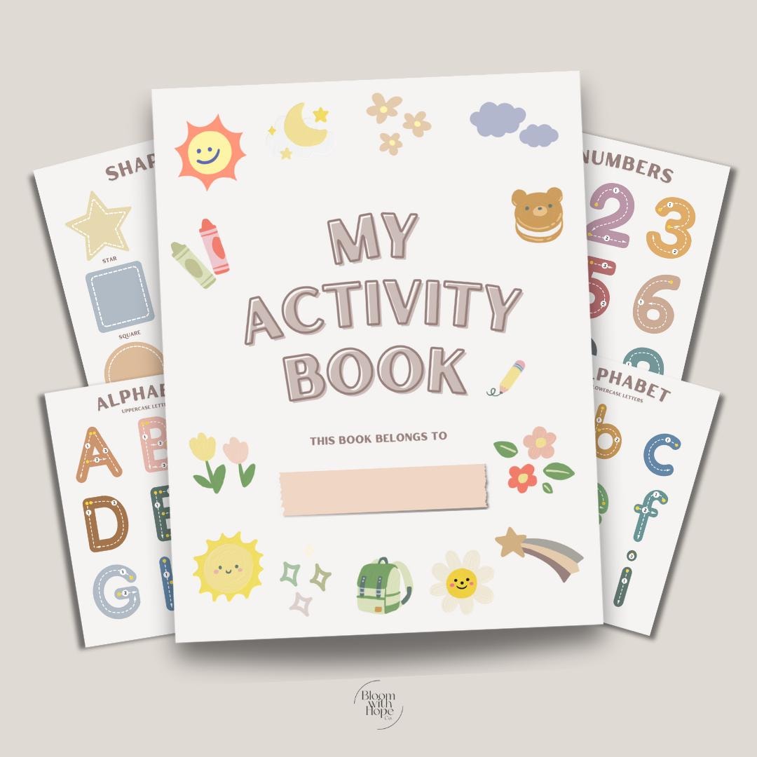 Printable Tracing Activity Pages Learning Activity 13 Fun Worksheets ...