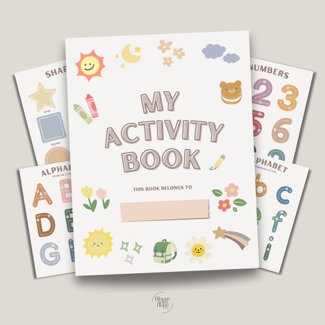 Printable Tracing Activity Pages Learning Activity 13 Fun Worksheets ...
