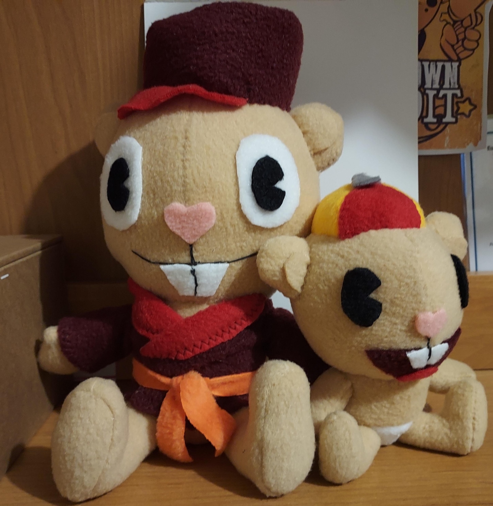 Pop and Cub Happy Tree Friends Htf Plushies 25 Cm - Etsy