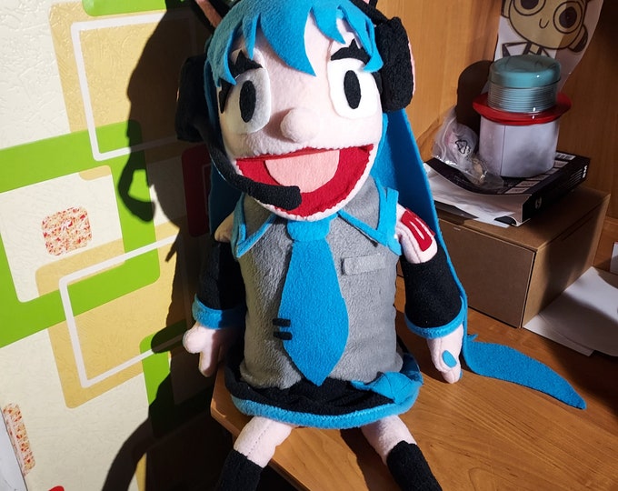 Hatsune Miku Custom Puppet Commission - Etsy