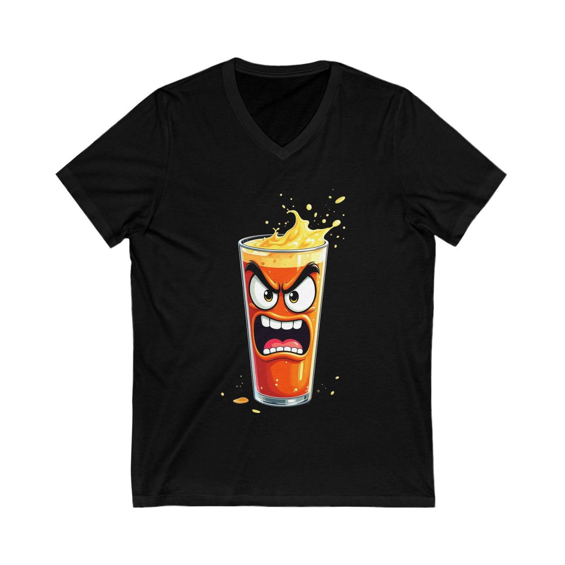 Angry Juice Digital Art, Printable Cartoon Kawaii Drink Design (300 DPI ...