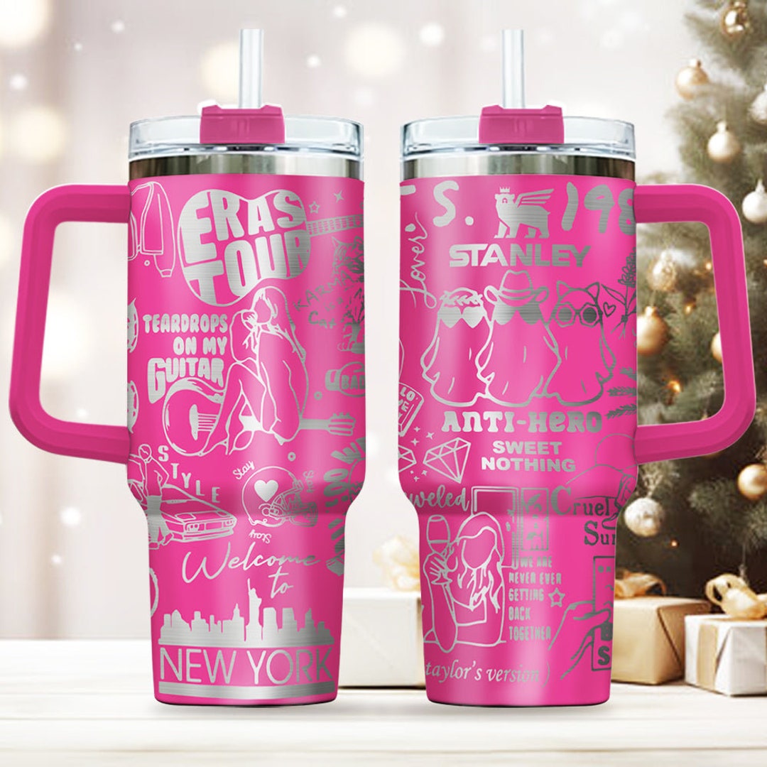 Taylor Swift 40oz Stanley Becher Swiftie Tracklist Becher - Etsy.de