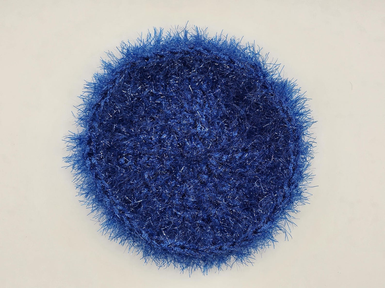 Crochet Sparkly Dish Scrubby, Washable and Reusable, Polyester Dish ...