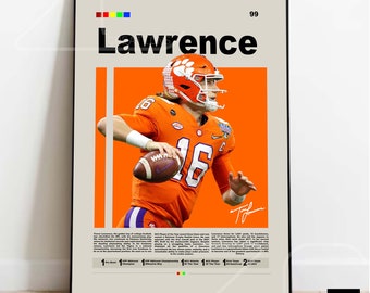 Trevor Lawrence Poster - Etsy