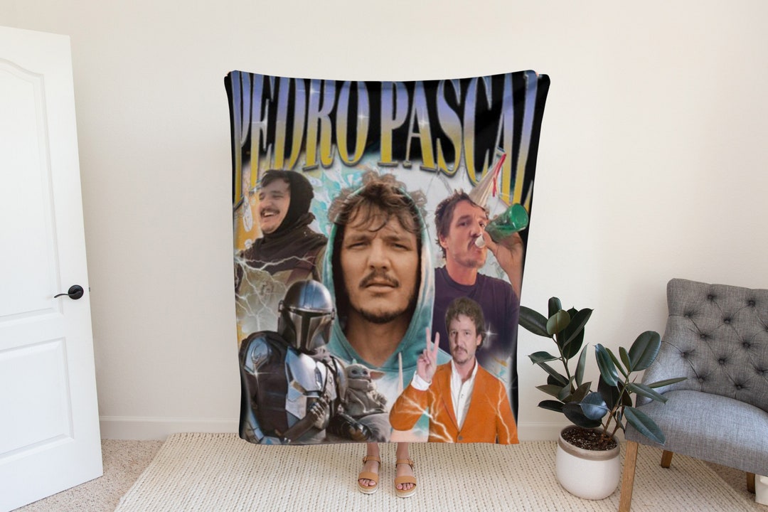 Pedro Pascal Snuggle Daddy Cozy Plush Quilt, Pedro Pascal Gift,daddy ...