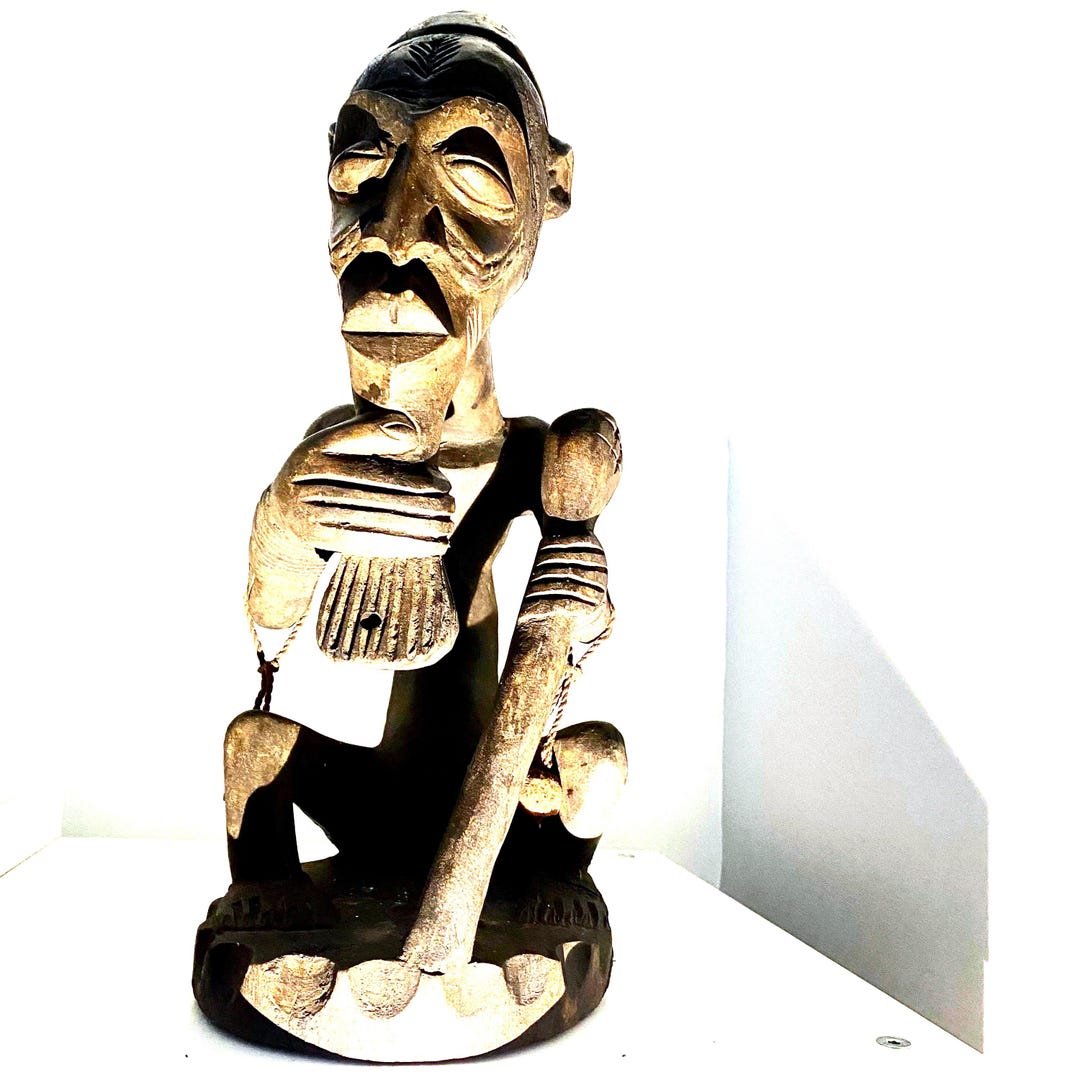 Authentic Carved African Witch Doctor - Etsy